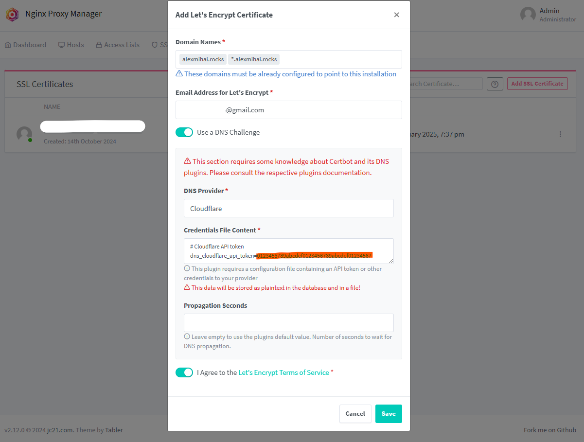 Self Host Using Nginx Proxy Manager Lets Encrypt And Cloudflare Alex Mihai